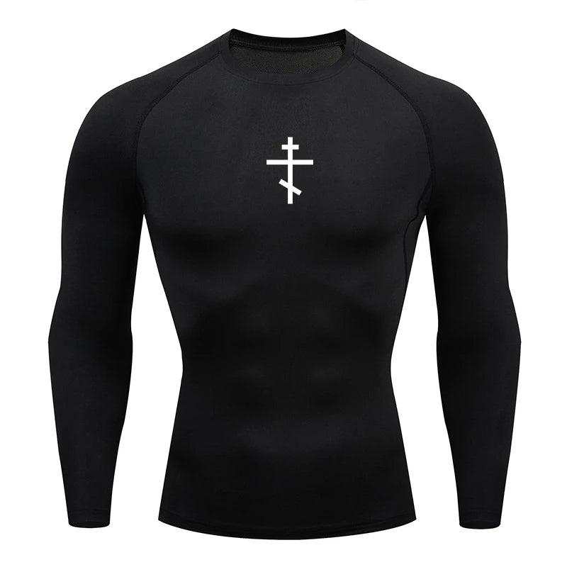 Orthodox Cross Compression Long Sleeve – Heaven